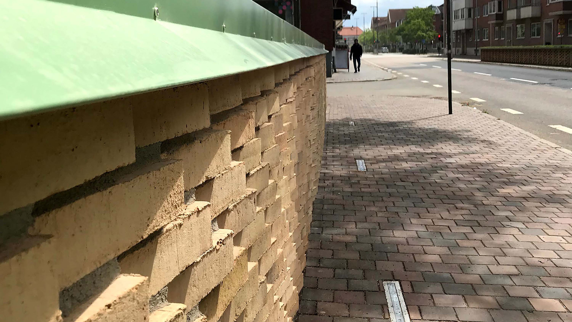 Låga murar ger mindre buller | Helsingborg.se