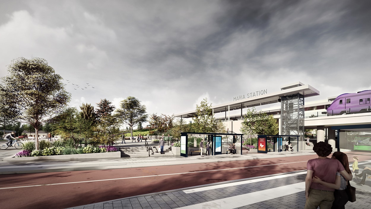 Vi bygger om Maria stationsgata | Helsingborg.se