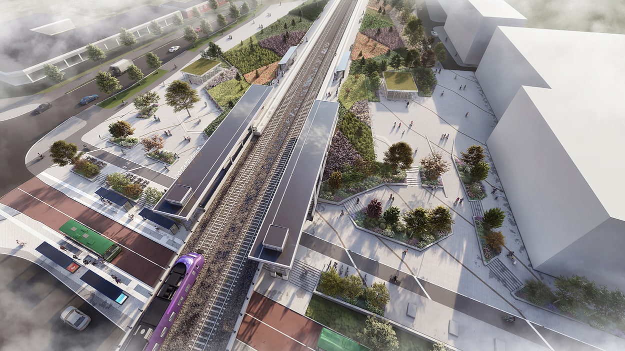 Vi bygger om Maria stationsgata | Helsingborg.se