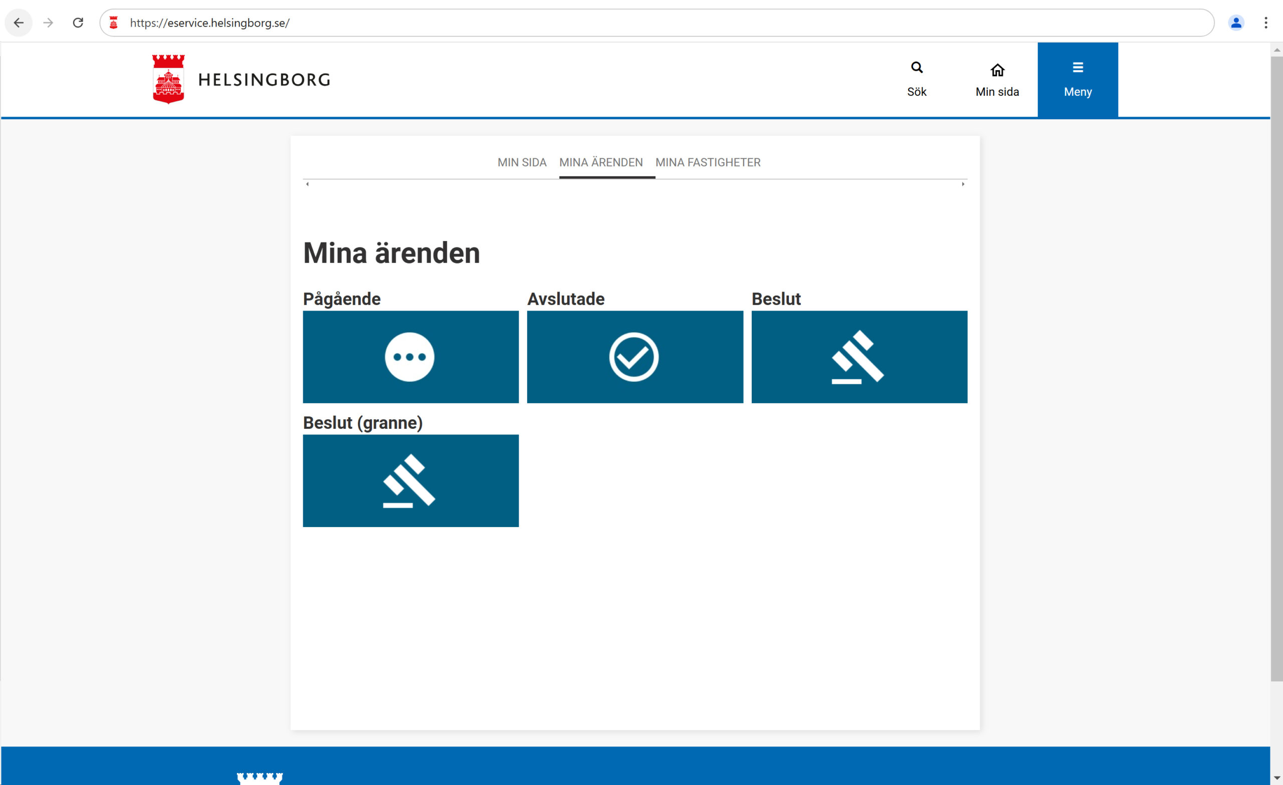 Min sida samlar dina pågående bygglovsärenden | Helsingborg.se