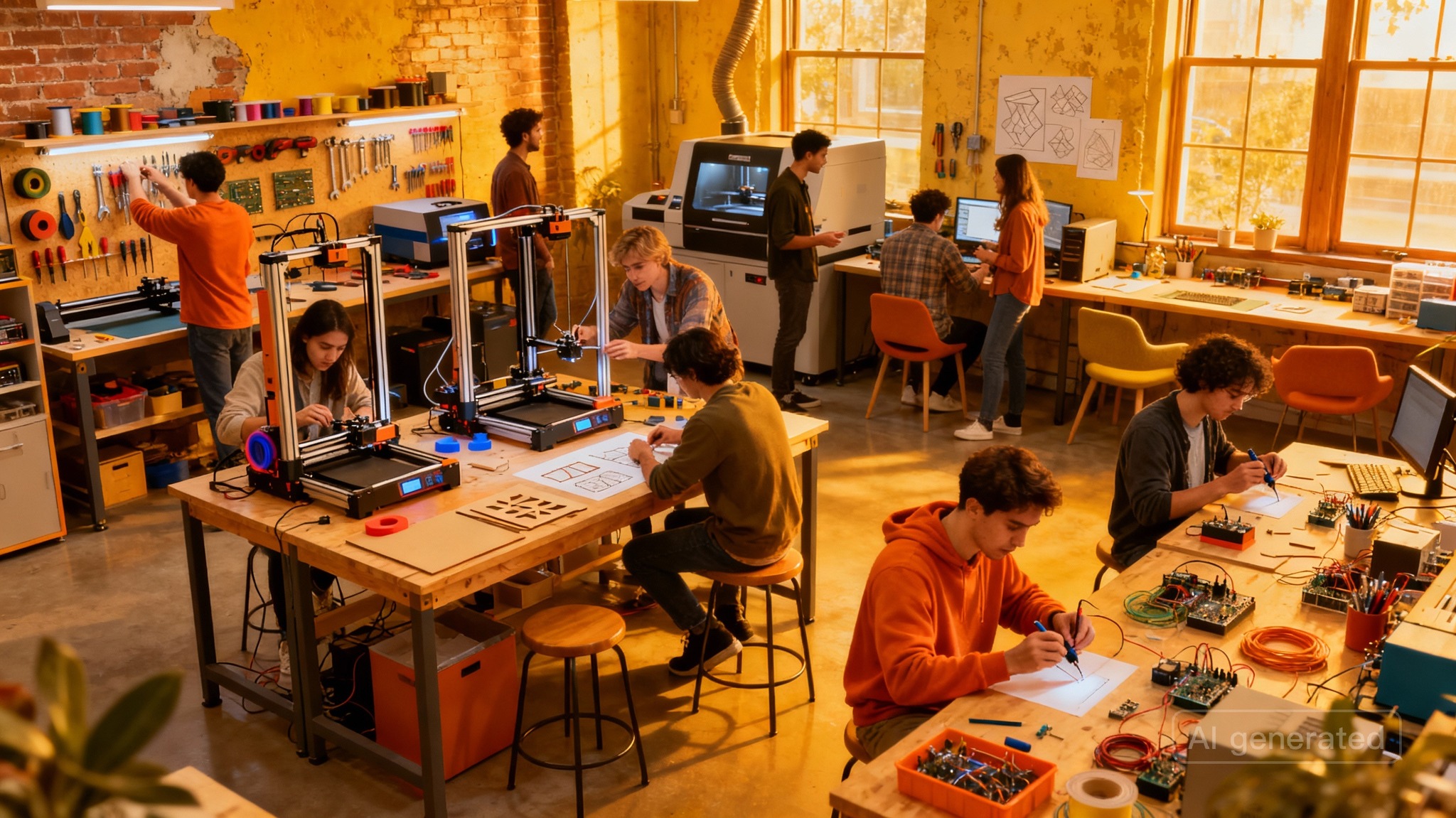 Onsdagar på Makerspace: Koda, Skapa, printa, laserskär, uppfinna | Helsingborg.se