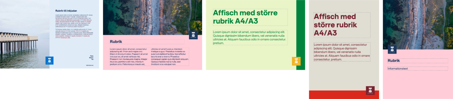 Grafiska mallar Powerpoint | Vår varumärkesplattform