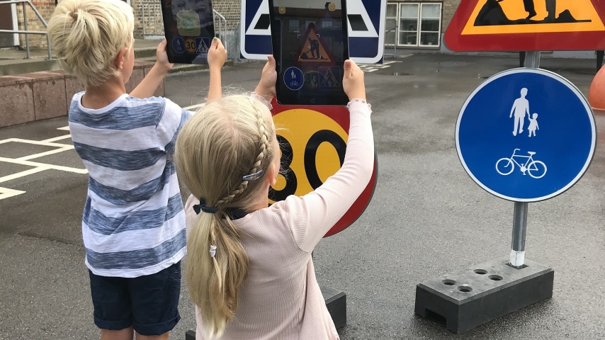 Barn lär sig trafiksäkerhet med hjälp av ny teknik - Innovation i ...